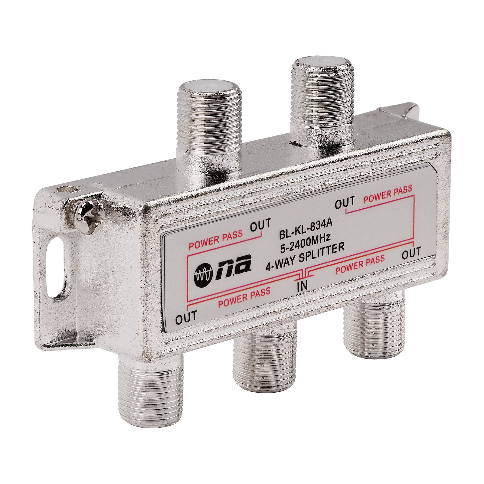 4 Way Splitter (BL-KL-834A) – NipponAmerica